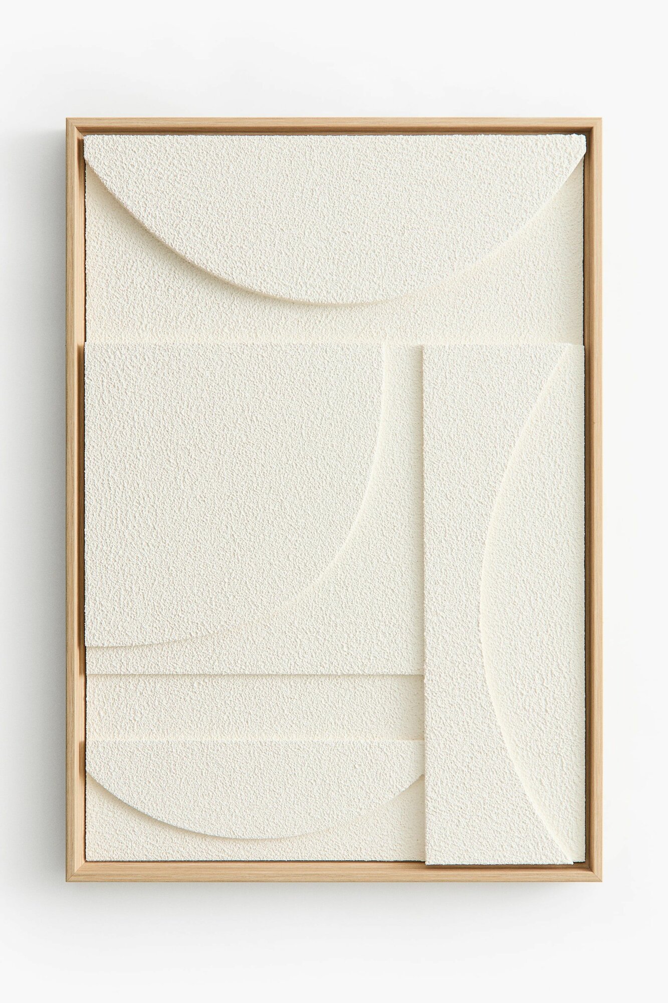 Декорирование стен с использованием структурированной поверхности H&M цвет Белый 60х42 см