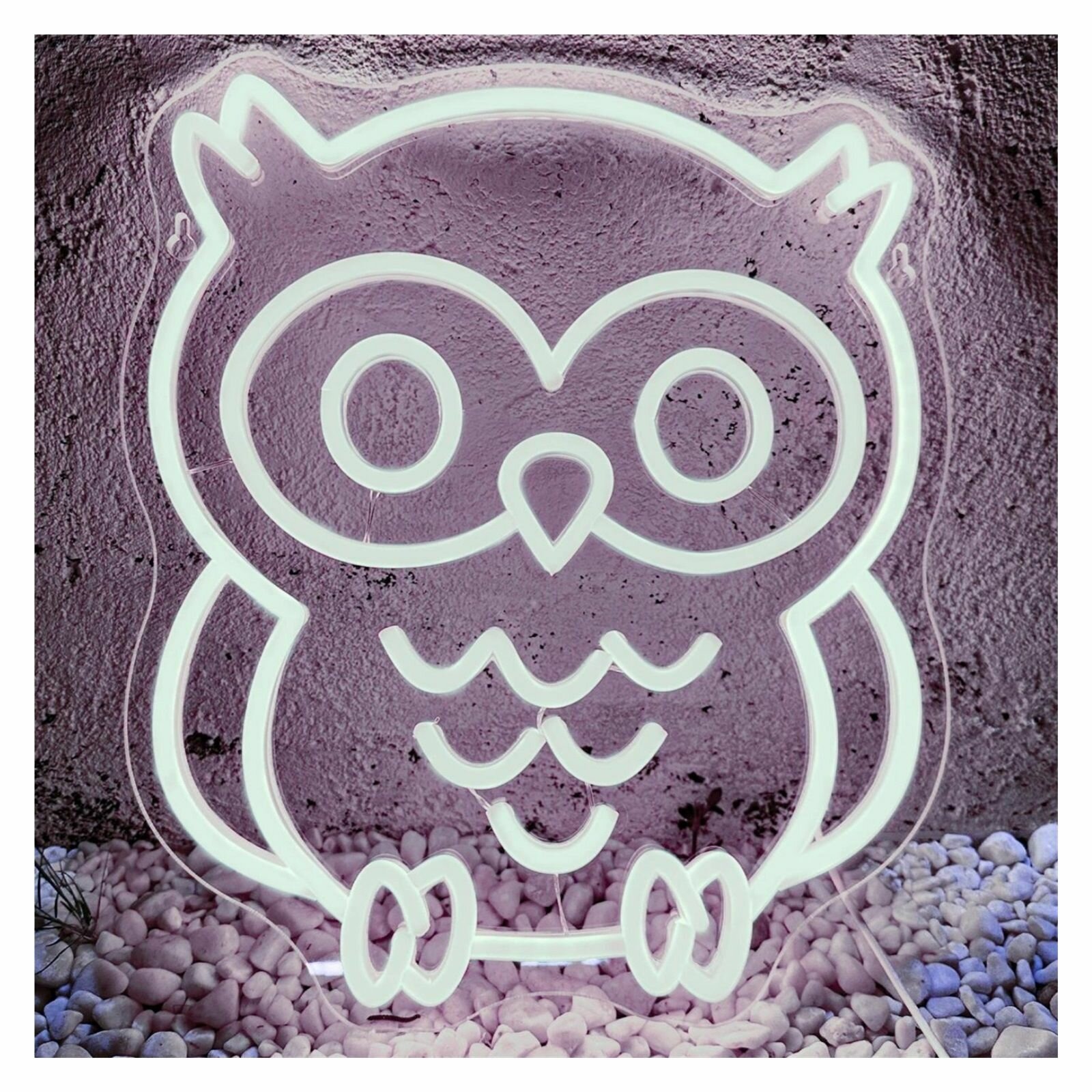 Неоновые Вывески Сова 32смx42см