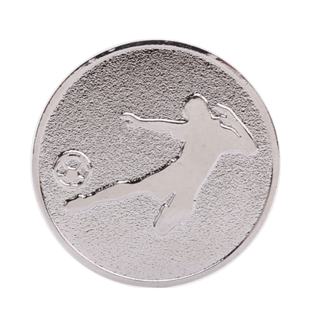 Football Referee Judge Flipping Coin Portable Double Side Hard Alloy Coins Pick Edge Soccer Toss Coin for Kids Adults