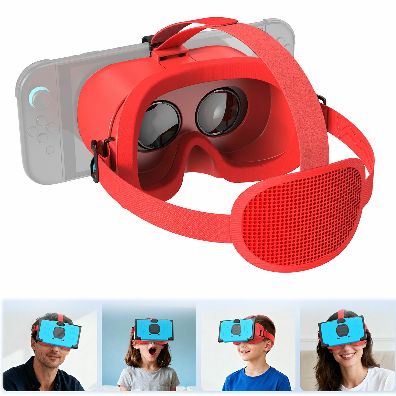 Для гарнитуры Switch 2 Headband VR, очков виртуальной реальности 3D VR, регулируемой линзы