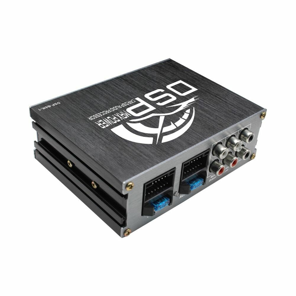 Цифровой аудиопроцессор для автомобиля с 4 каналами и DSP-обработкой