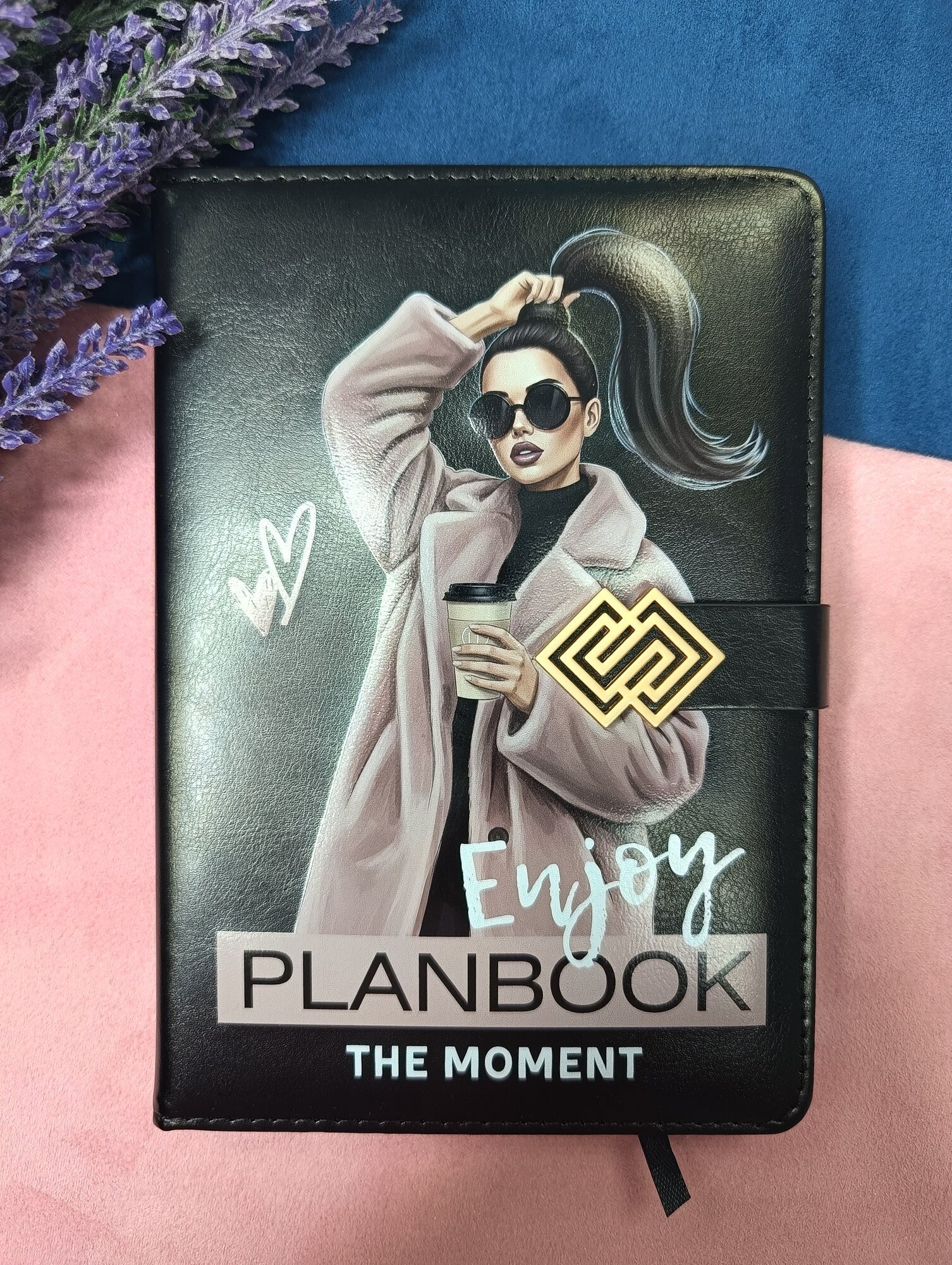 Ежедневник среда "Энджи", А5, искусственная кожа, недатированный