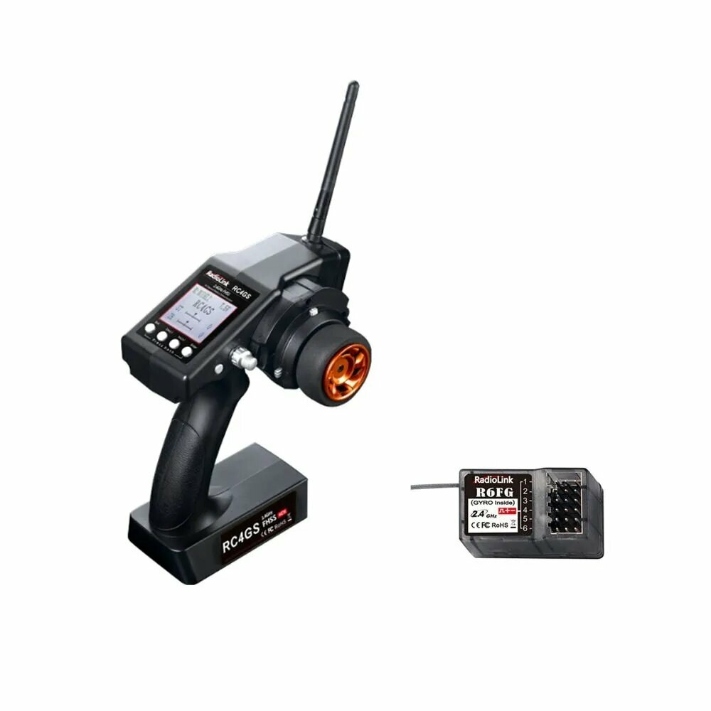RadioLink RC4GS 2,4 ГГц 4-канальный передатчик системы дистанционный выключатель управления и R6FG