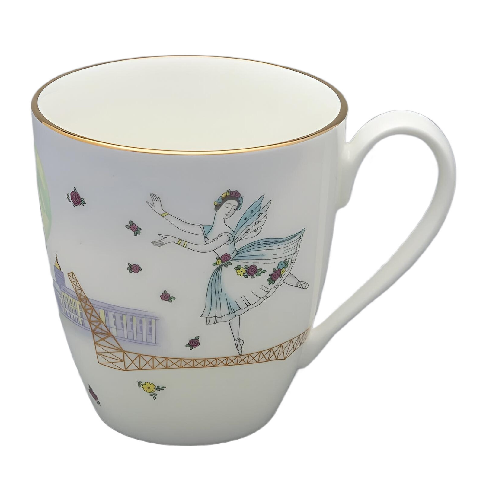 Бокал ИФЗ Вариации, Белые ночи, 430мл, костяной фарфор 80.05042.00.1