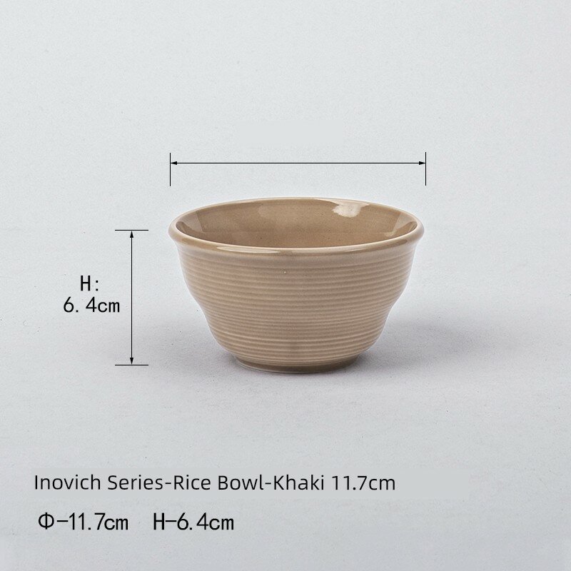 Новая керамическая миска для риса Alaniz Nanz Inovic, посуда для дома, тарелка, миска для риса, одиночная единица