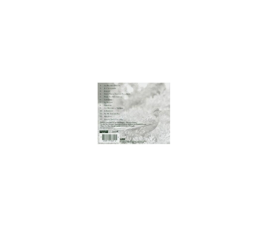Диск Thomas Fersen - Le Bal Des Oiseaux (1 CD)