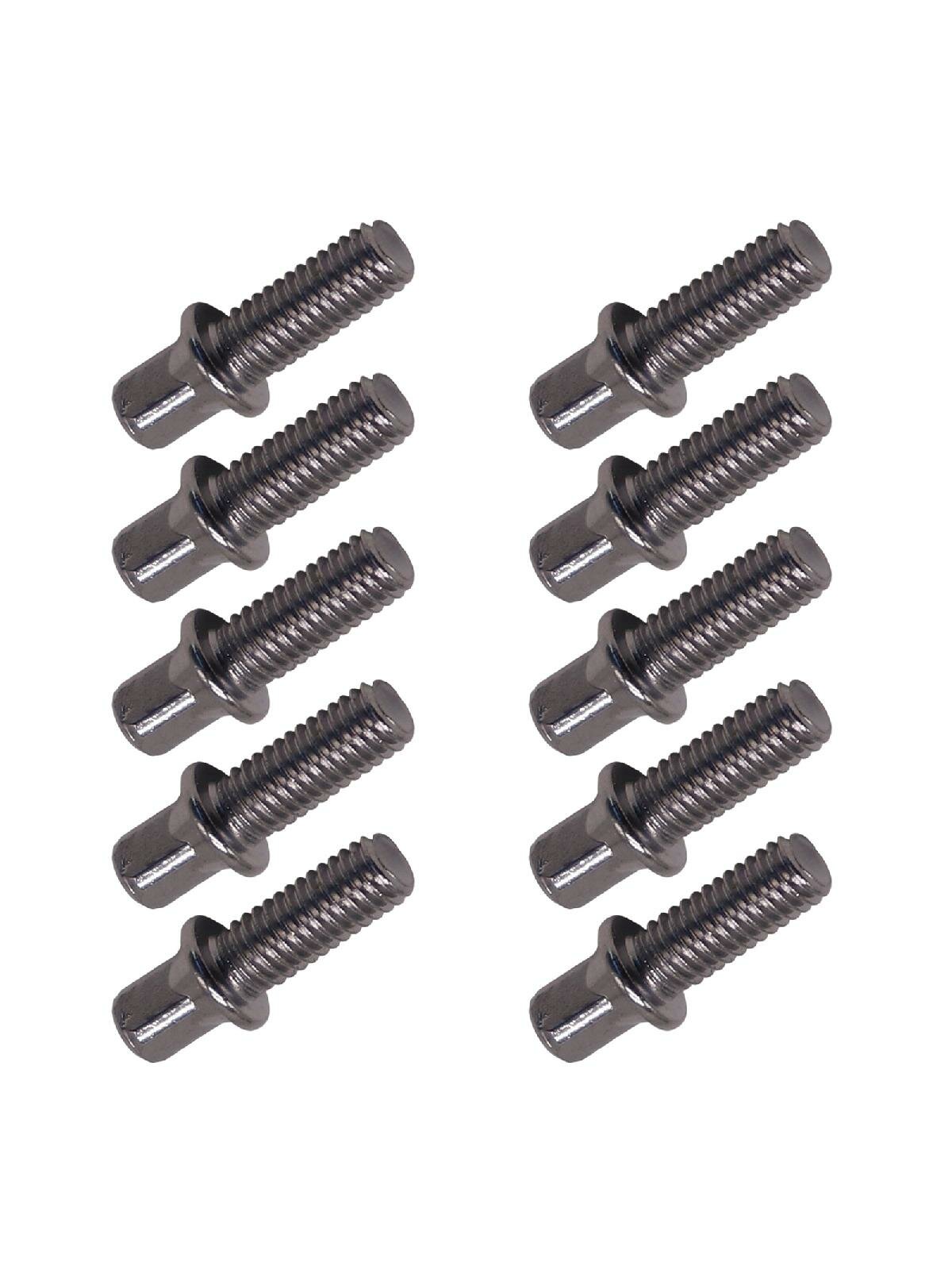 10шт Стержни натяжения барабана с тугим винтом Фурнитура барабана для ударных инструментов