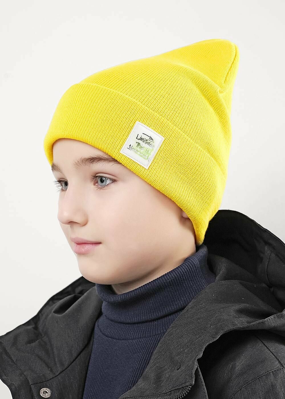 Шапка-бини для мальчиков