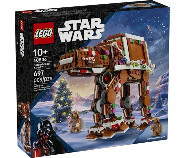 Конструктор LEGO Star Wars 40806 Пряничный шагоход AT-AT (Lego 40806)