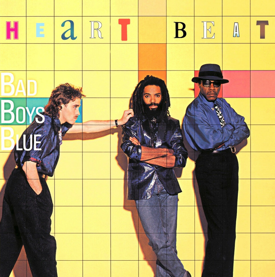 Bad Boys Blue - Heart Beat (color) (LP)