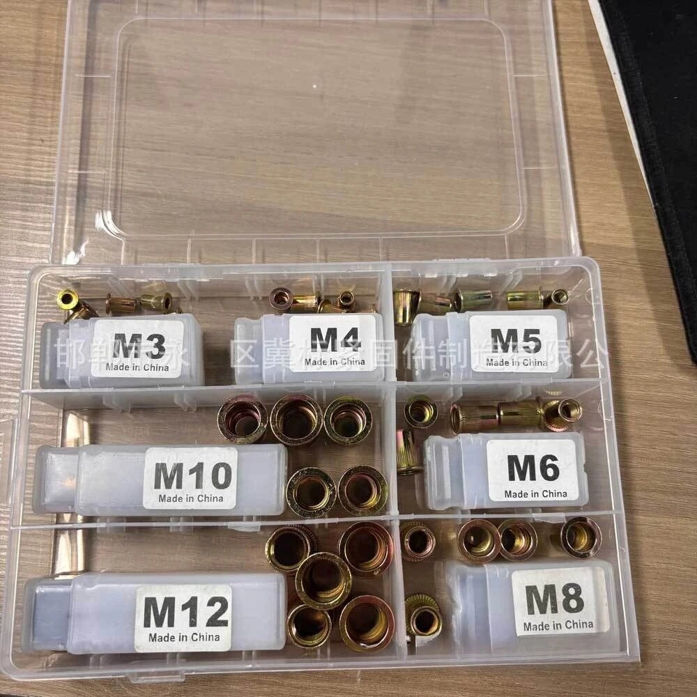 Электрический клепальный пистолет, набор заклепок