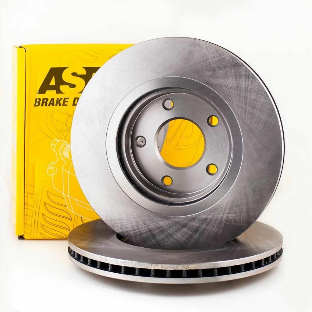 Диск тормозной ASP 370228, передний, вентилируемый, Nissan Qashqai, X-Trail T31