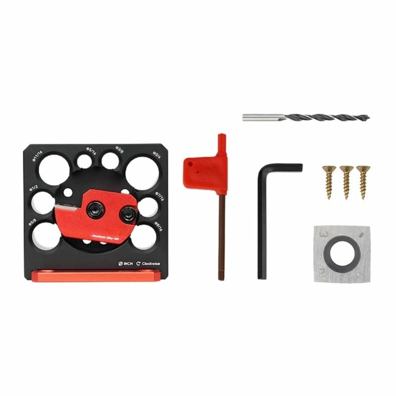 Регулируемый дюбель-изготовитель, метрический 8 20 мм, с твердосплавным лезвием, электрическая дрель, фрезерный круглый стержень, вспомогательный инструмент