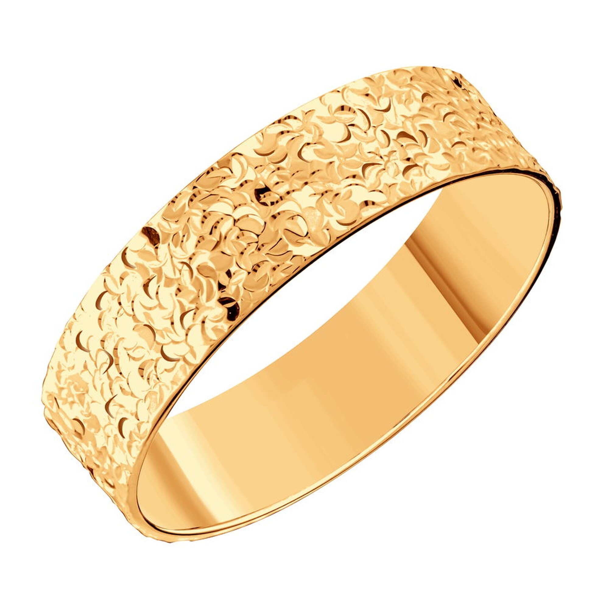 Кольцо, красное золото, 585 проба