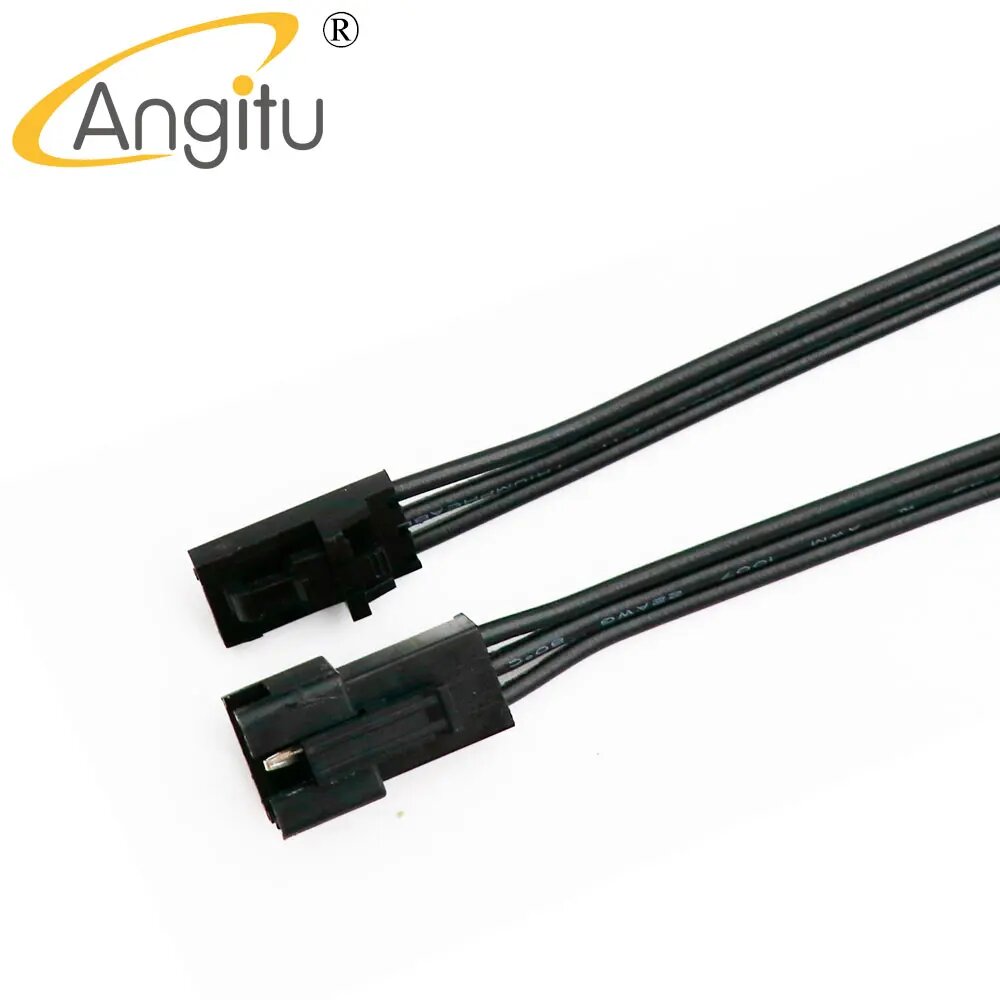 Angitu кабель-адаптер Corsair RGB для Phanteks/Lian-Li 50см 3p M to SM