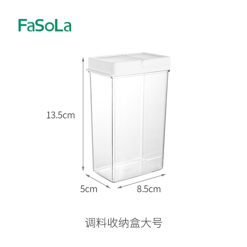 Коробка для хранения специй FaSoLa Дегментная коробка для пищевых продуктов Коробка для хранения (большой размер)