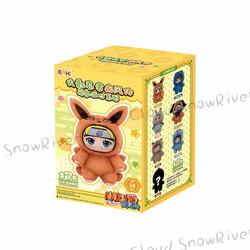 Слепая Коробка TOPTOY "Наруто": 6Персонажей + Секретный Итачи! Мягкие Игрушки и Фигурки, Подарок для Фанатов