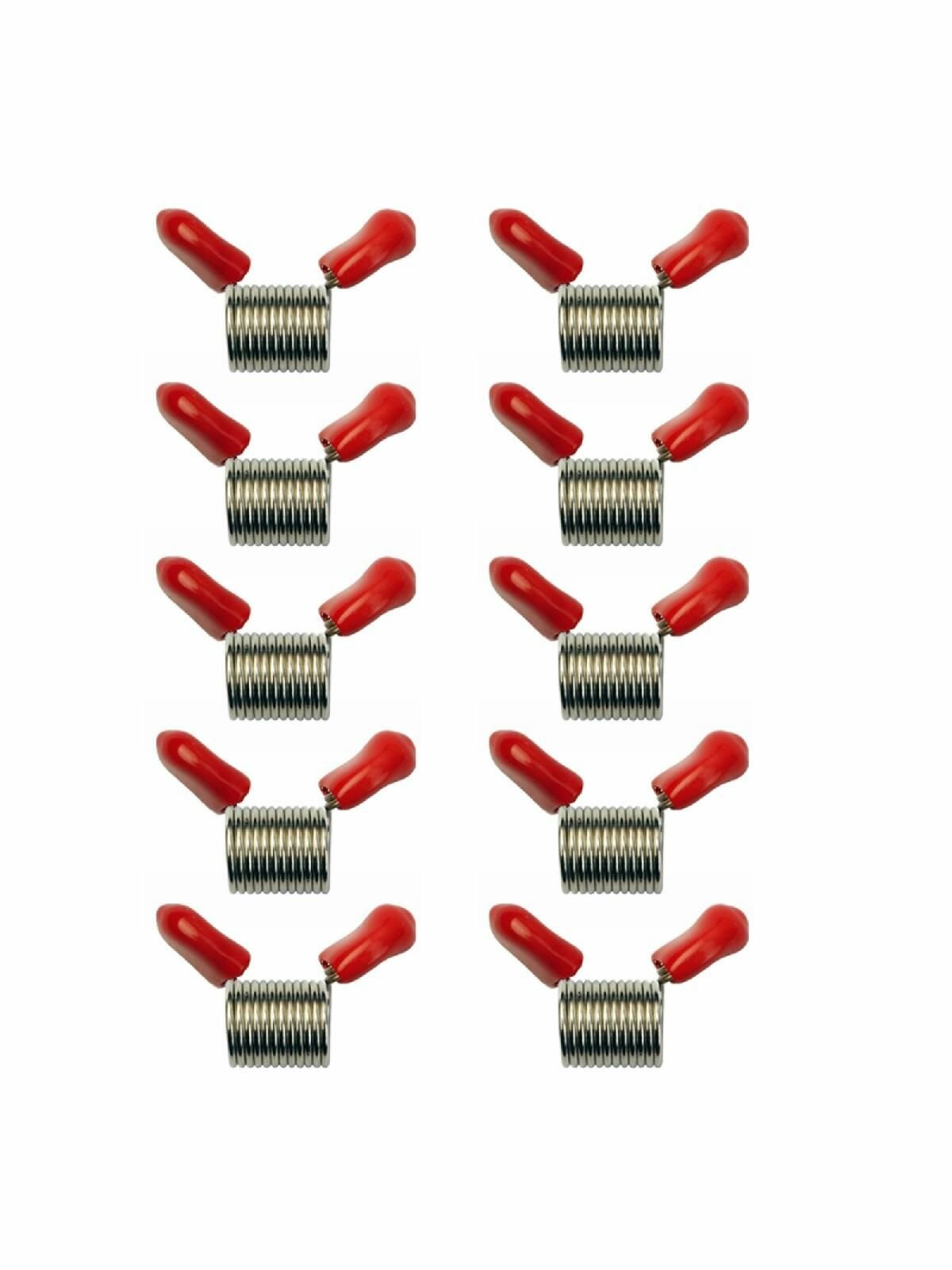 Зажим-стоппер пружинка для бисера, тросика и нити