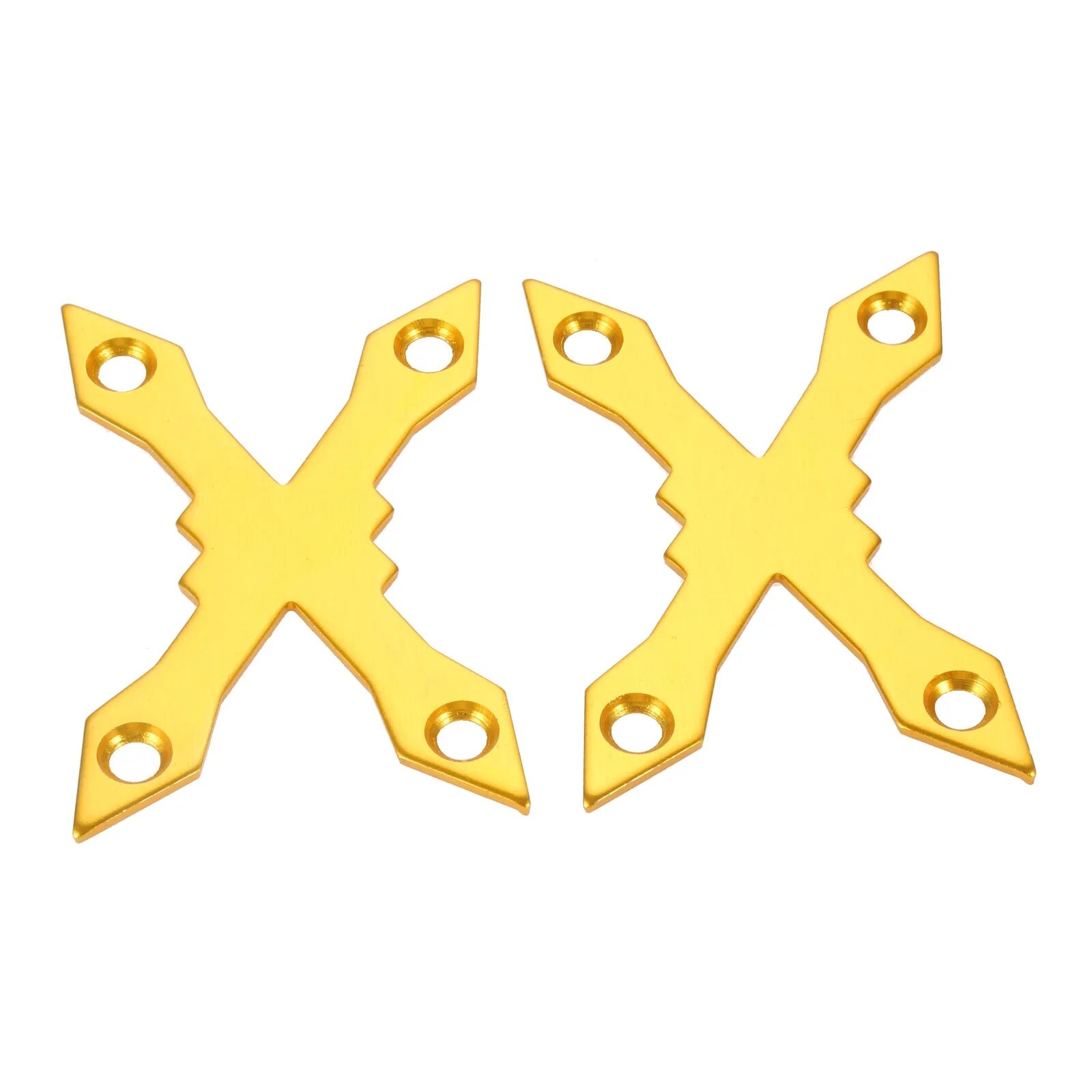 Защитные прокладки для палубы скейтборда, длинная защитная прокладка для Желтый, Pointed x Gold