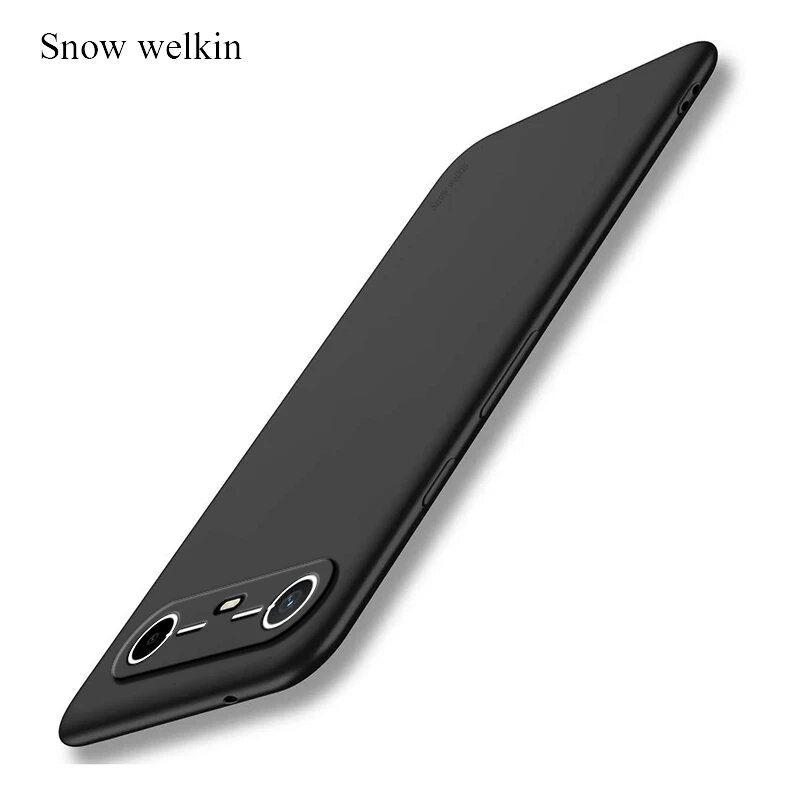 Чехол для Tecno Spark Slim, черный, Snow welkin