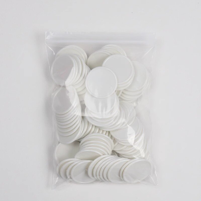 Ll.cm однотонные пластиковые монеты для детского сада, награды, обменные чипсы, жетоны, игрушки для обучения