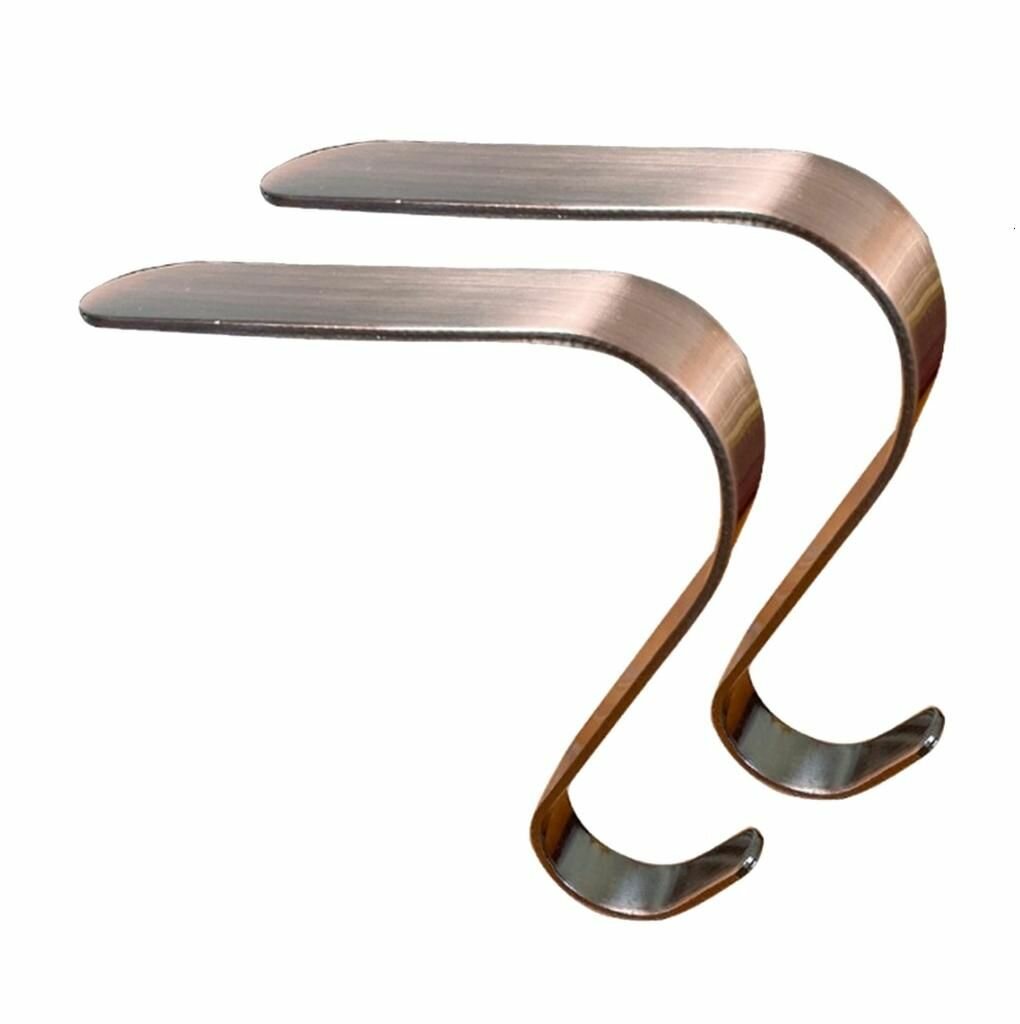 Прочные металлические крючки для рождественских украшений, античный красный - 2