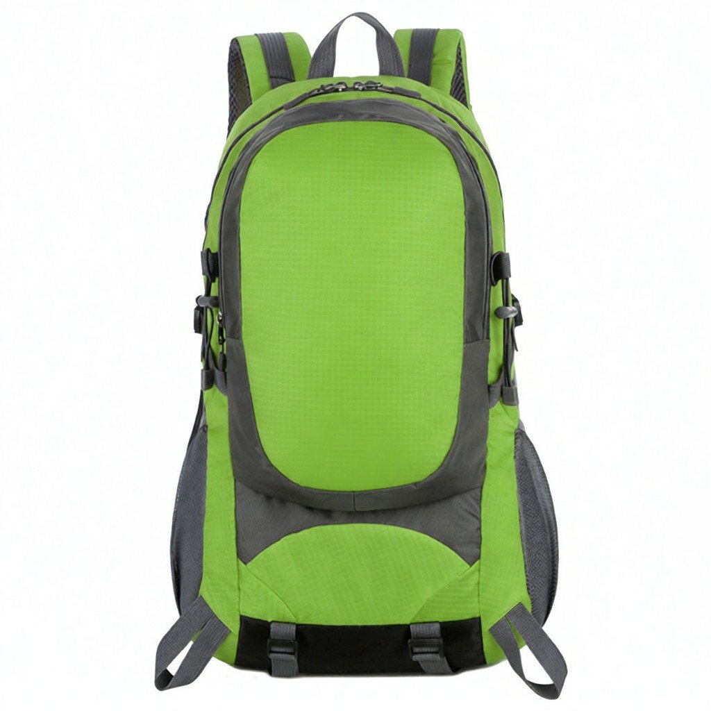 Рюкзак для походов лёгкий водонепроницаемый для мужчин женщин для кемпинга велосипедного тура альпинизма путешествий, материал нейлон, цвета Армейский зелёный Чёрный Голубой Тёмно-голубой Зелёный Оранжевый Розово-красный, размер 30*18*54см, вес 0.44кг,