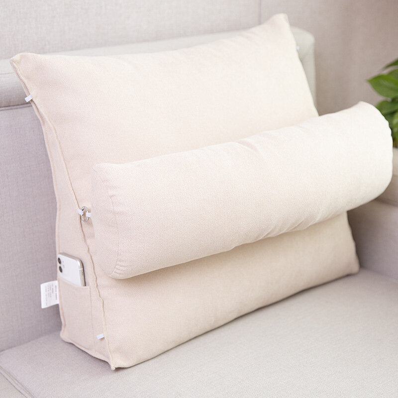 Подушка для дивана с большими спинкой и поясничной поддержкой, подушка для кровати, офисный диван, поддержка для поясницы, мягкая подушка для ленивого татами
