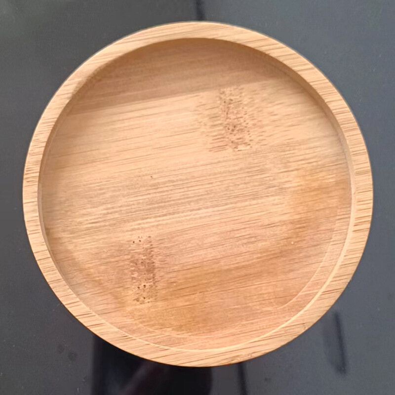 Бутылка для масла с большой ручкой, мерный кувшин для масла с бамбуковой крышкой, пылезащитный силиконовый носик,