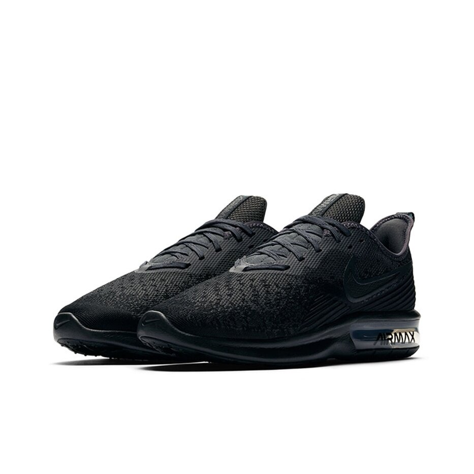 Кроссовки NIKE Air Max Sequent, размер EU 44 стопа (28CM), черный — фото 1