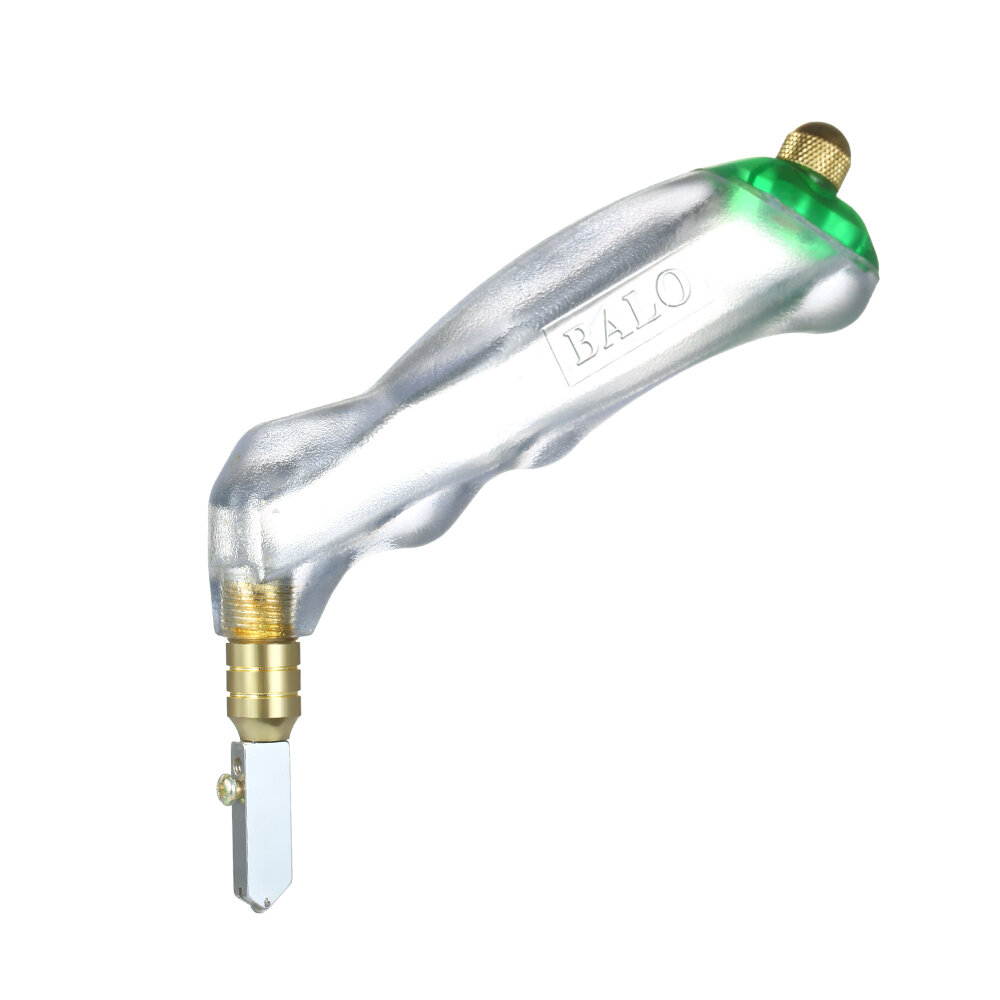 Ручной стеклорез с подачей масла для керамической плитки, толщина резки 10мм, алмазный наконечник, инструмент для раскрытия и раскола стекла и плитки для декорации, DIY, ремonta, цвет зеленый/красный (выбор), материал ножка из нержавеющей стали, алмазное