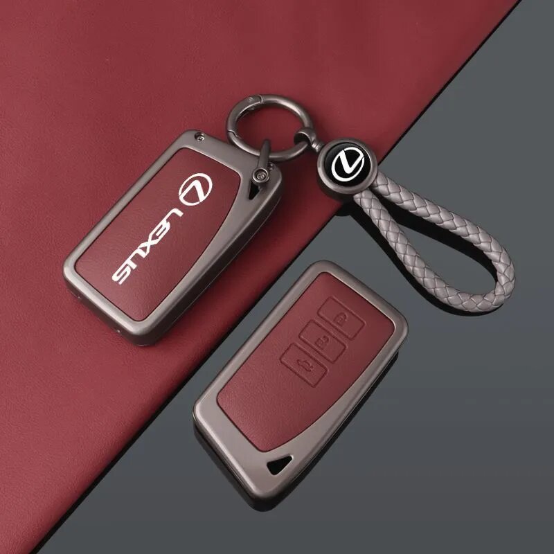 Чехол для ключа Лексус Lexus RX350 NX300 Es300h Rx450h GS300 GX470 IS250 ES350 LX570 GX460 Nx300h Is300h,3 Кнопки, KOLEN