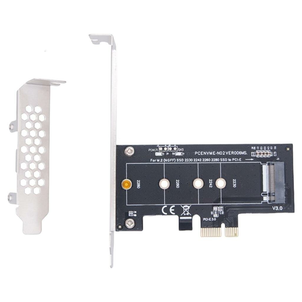 Адаптер PCIe 1X на M.2 NVMe с охлаждением