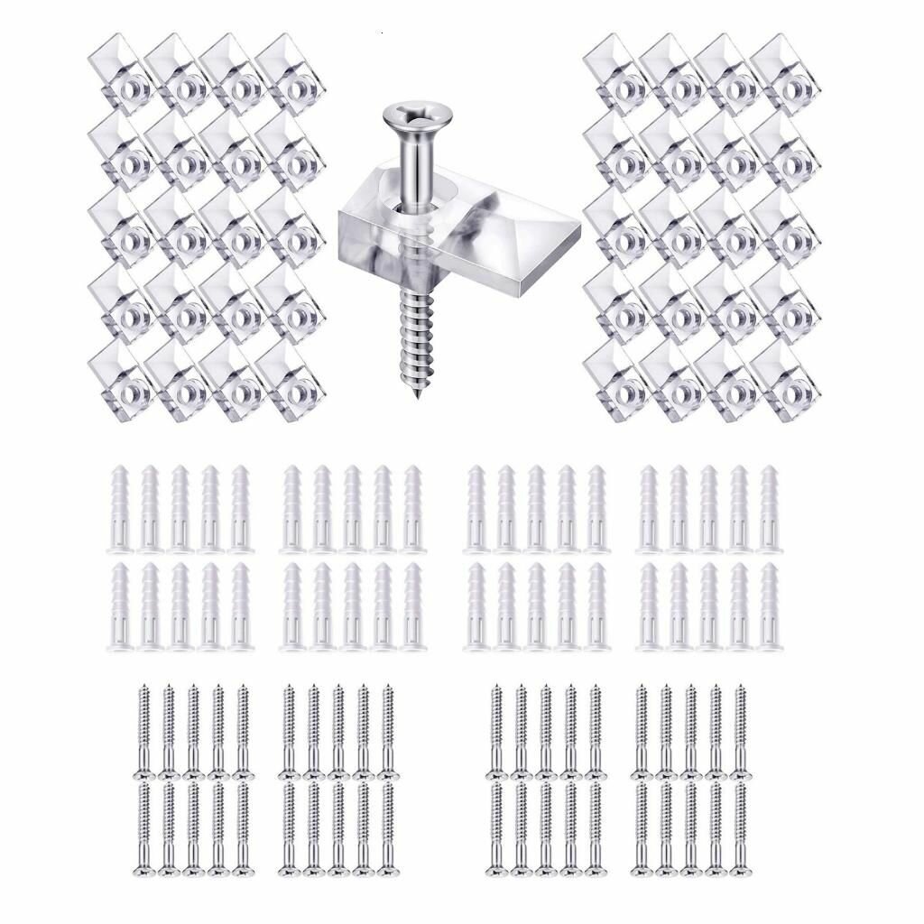 Зеркальные крепления 20/40 шт, - B