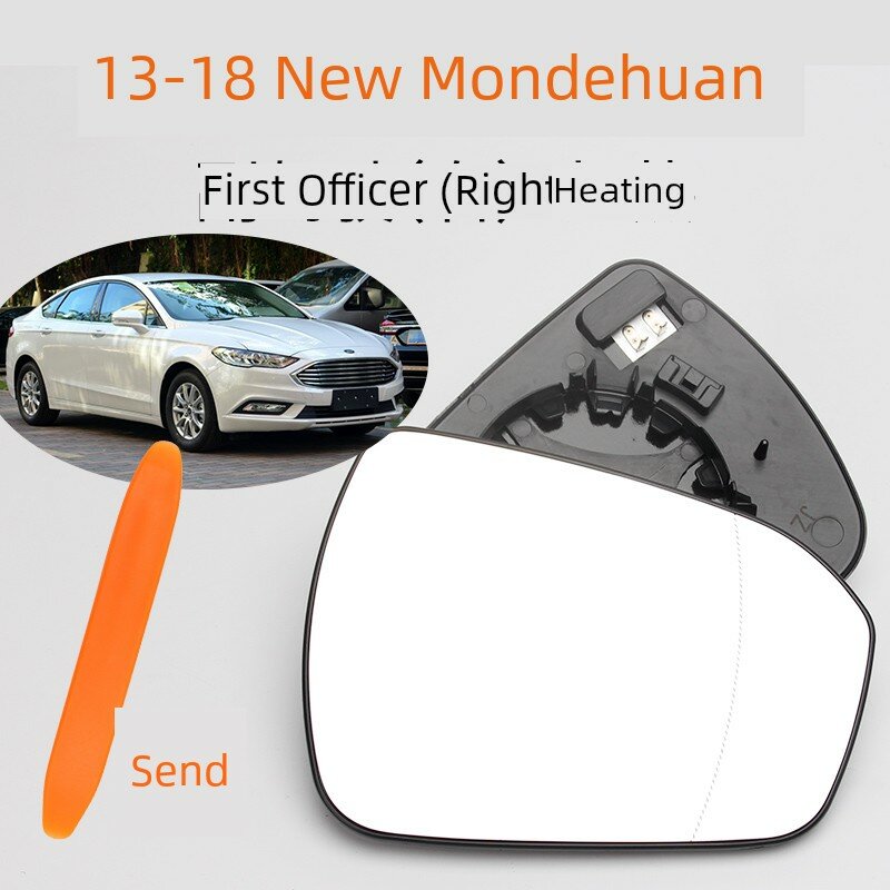 Зеркало Ford Mondeo 2013-2019 г. в. пассажирская сторона с подогревом замена стекла оригинальная автозапчасть