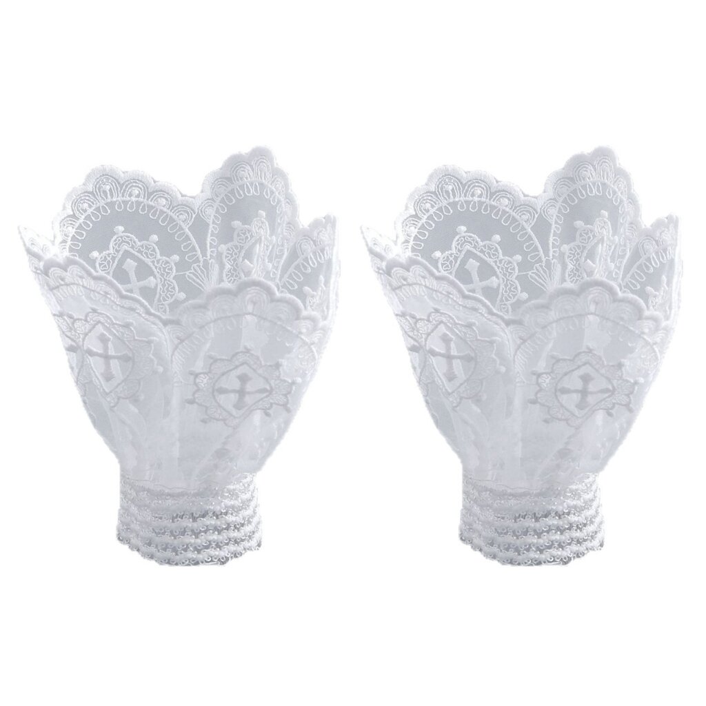 Элегантные кружевные нарукавники для офиса, повседневной носки и торжеств