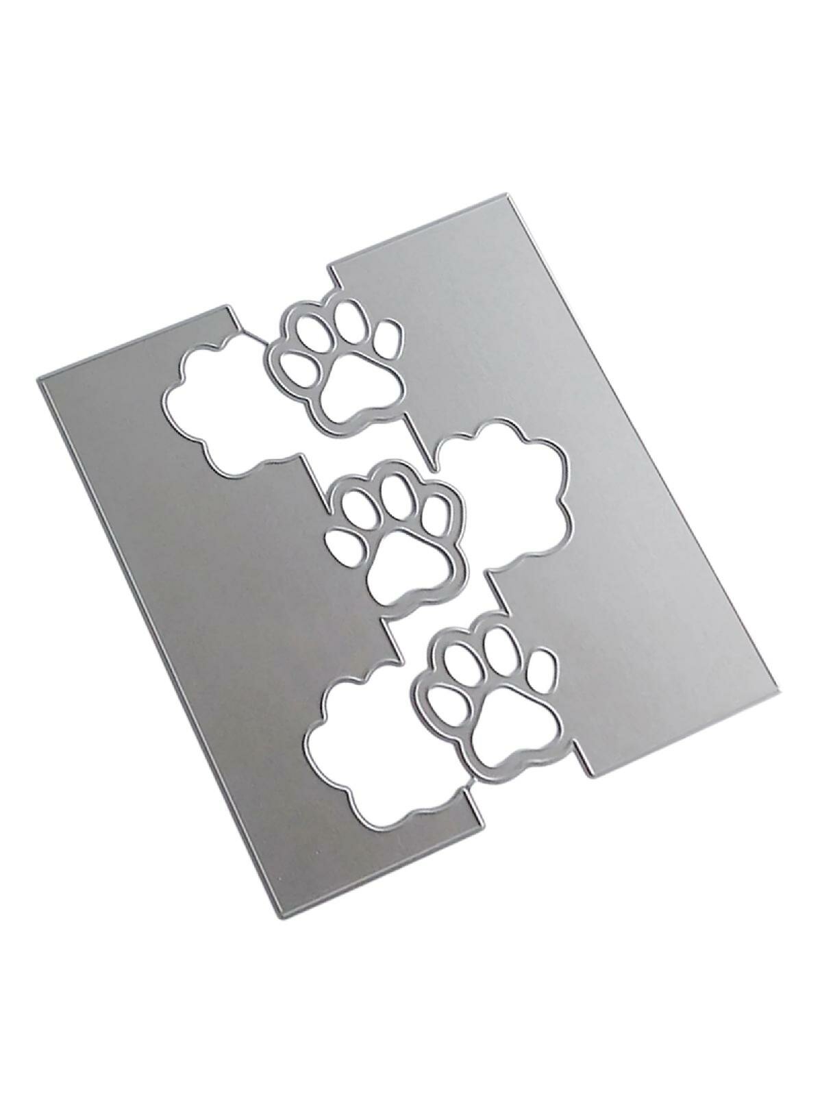 Штампы для резки из углеродистой стали Штампы для печати "Лапки" Шаблоны Формы Трафареты