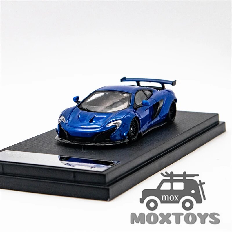 Модель автомобиля Star 1:64 LBWK LB-Works MCL 650S металлическая Metallic Blue Ordina
