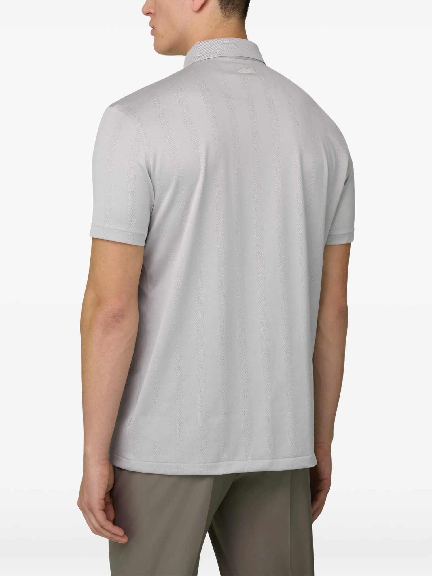 Поло Boggi Milano, размер L, серый — фото 1