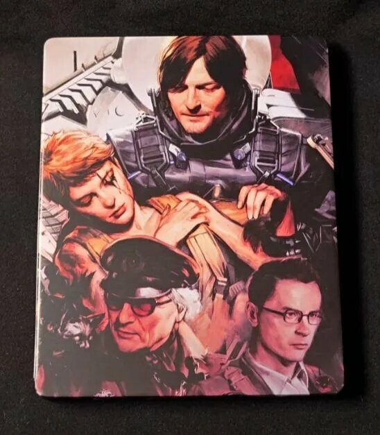 Death Stranding 2 DS2 on the beach Inspired Edition Steelbook FantasyBox Limited (Только стальной корпус, без диска с игрой)