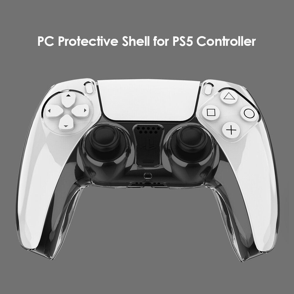 Прозрачный чехол из поликарбоната для контроллера PlayStation 5 для геймпада для джойстика