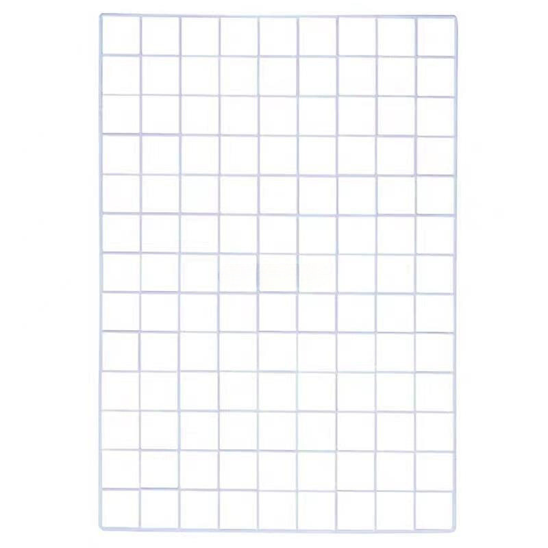 Сетка из проволоки, супермаркет, подвесная сетка, полка, белая железная сетка, стеллаж для демонстрации, сетка, настенная полка для хранения