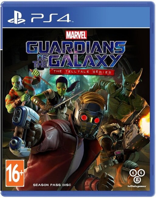 Marvel's Guardians of the Galaxy Telltale's Games (Стражи галактики) [PS4, русские субтитры]