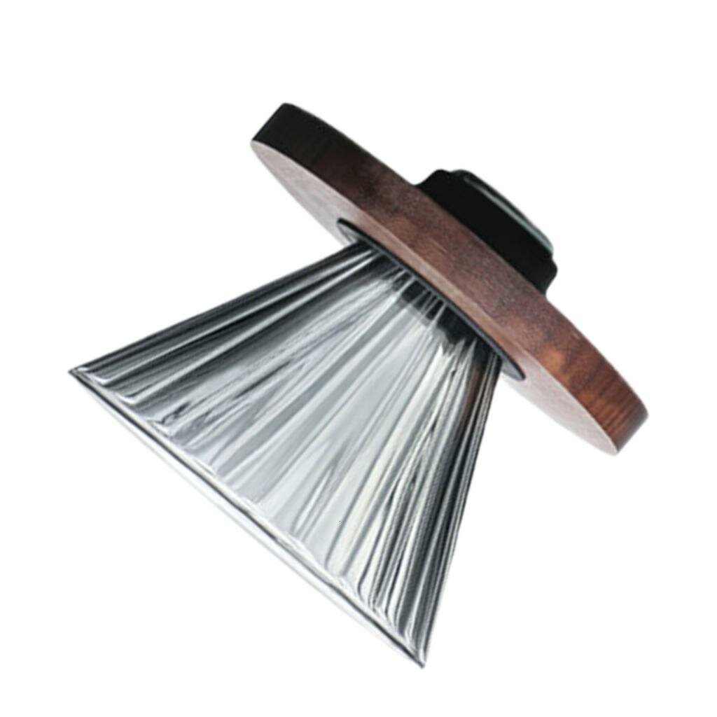 Стеклянный кофейник с фильтром, Держатель из орехового дерева