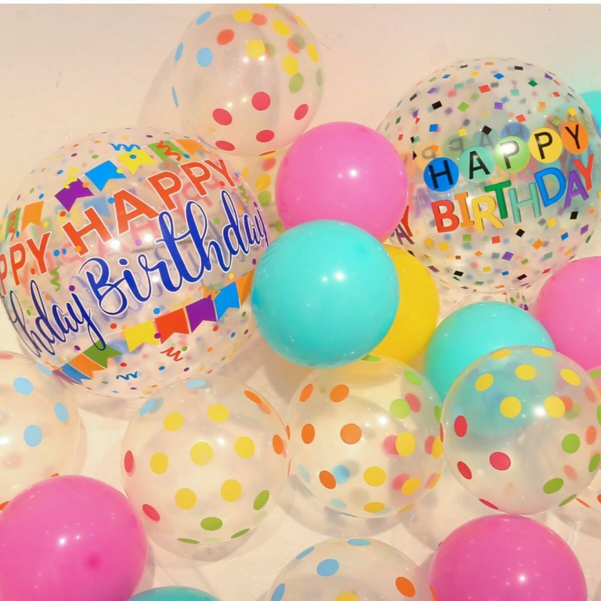 SG 12inch Утолщенные INS Прозрачные Цветные Шарики в Горошек для Детского Дня Рождения Украшение Латексные Шарики