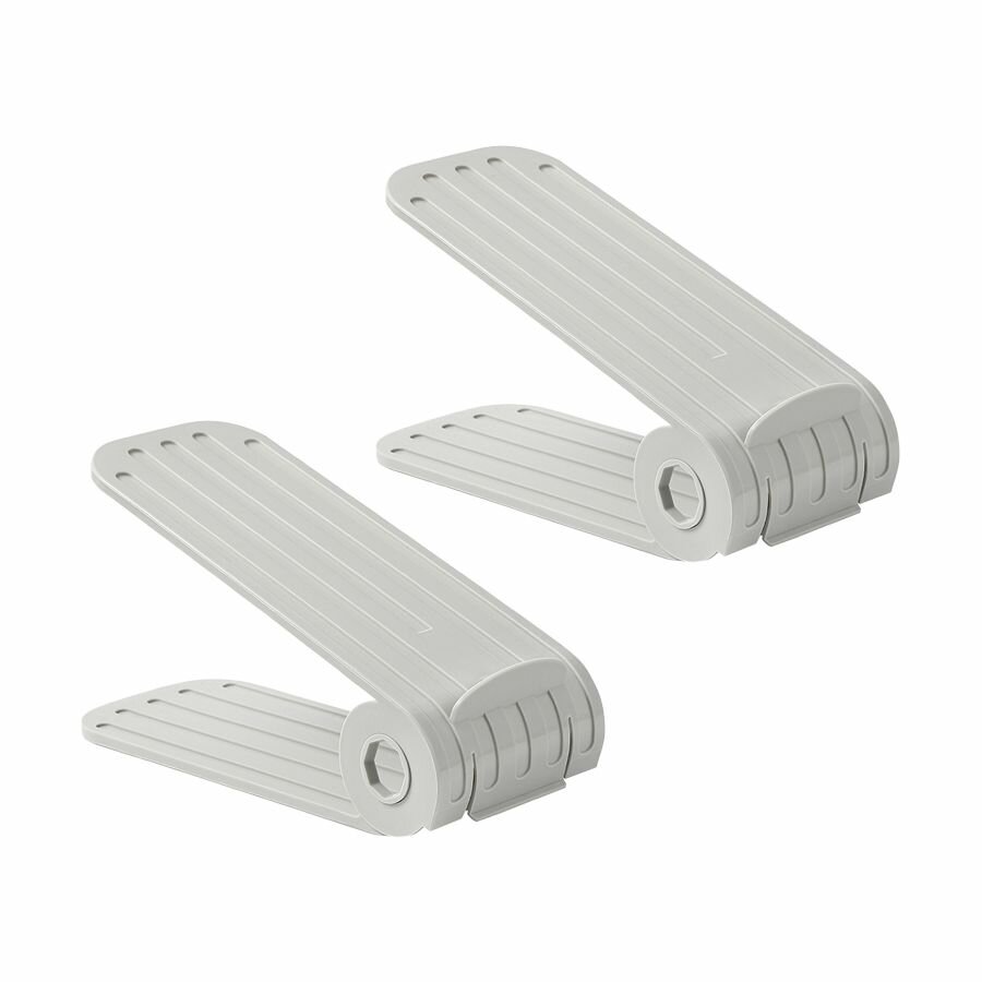 Регулируемая обувная полка, двухъярусный держатель для обуви, органайзер для обуви в общежитии, полка для хранения тапочек и обуви, коробка для хранения