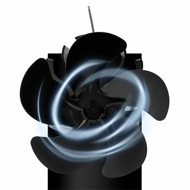 DY0005X настенный 5-створчатый каминный вентилятор в форме камина