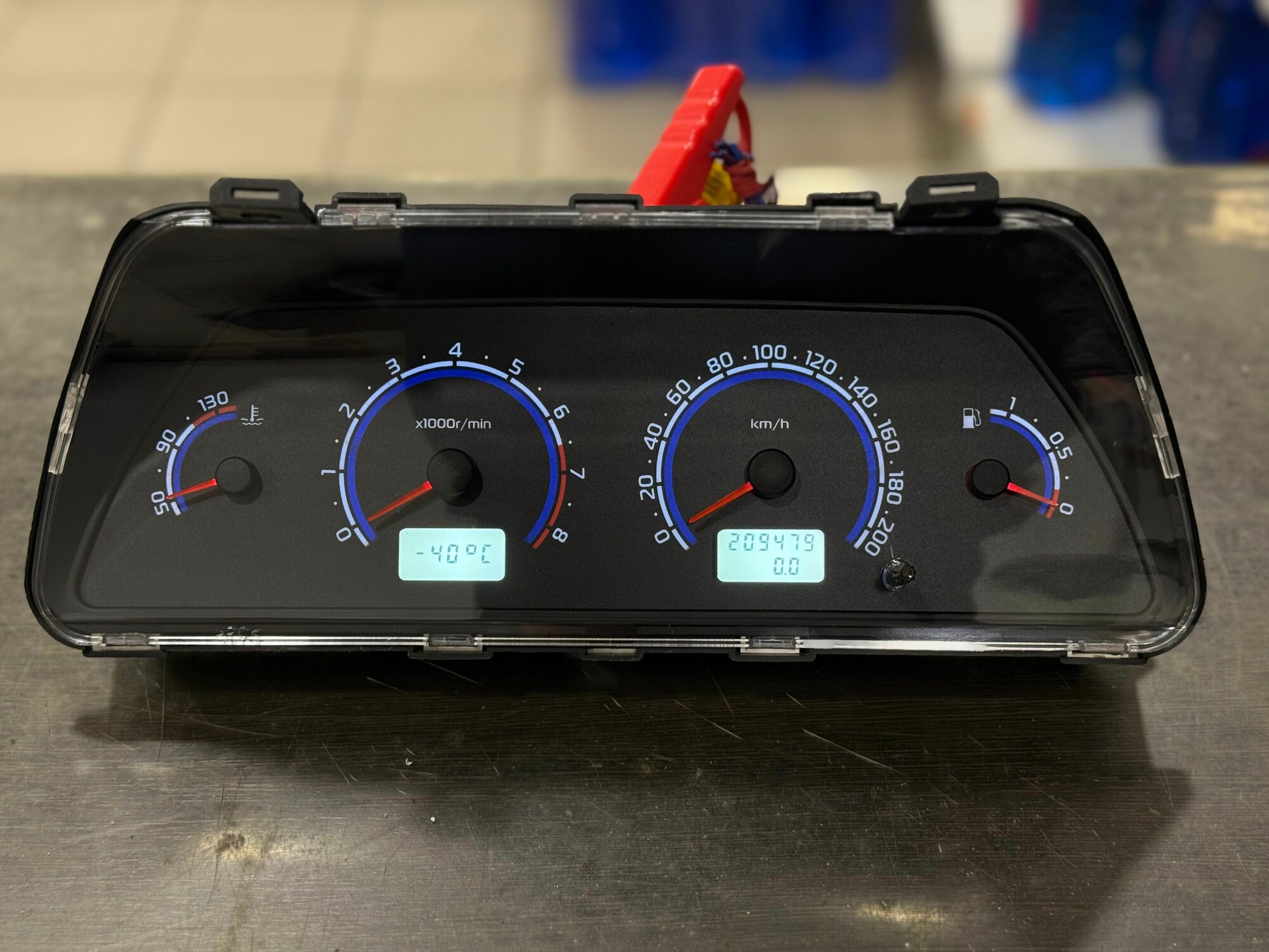 Панель приборов с пересветом / Ваз 2110 2114