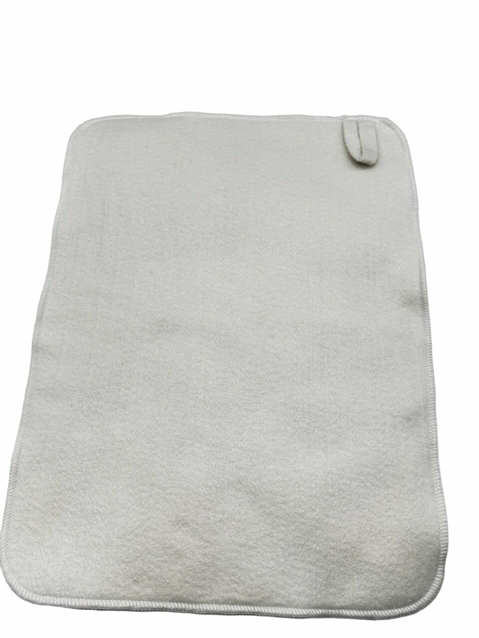 Коврик для бани, белый, войлок