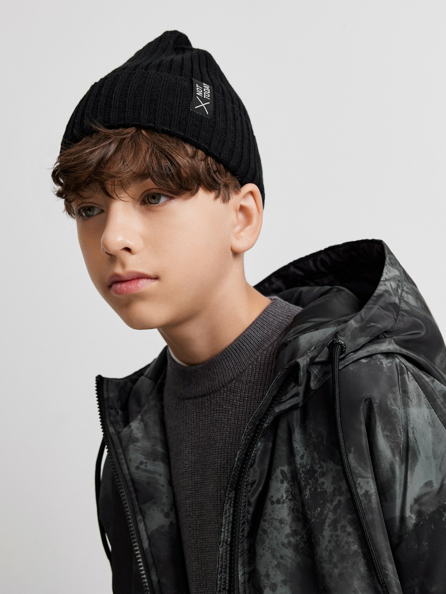 Шапка-бини для мальчиков